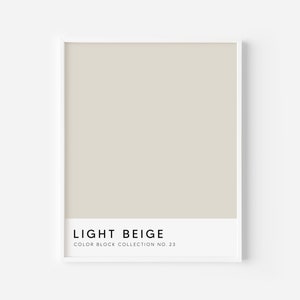 Modern Wall Art | Color Block Prints | Minimal Print Set of 6 - Etsy