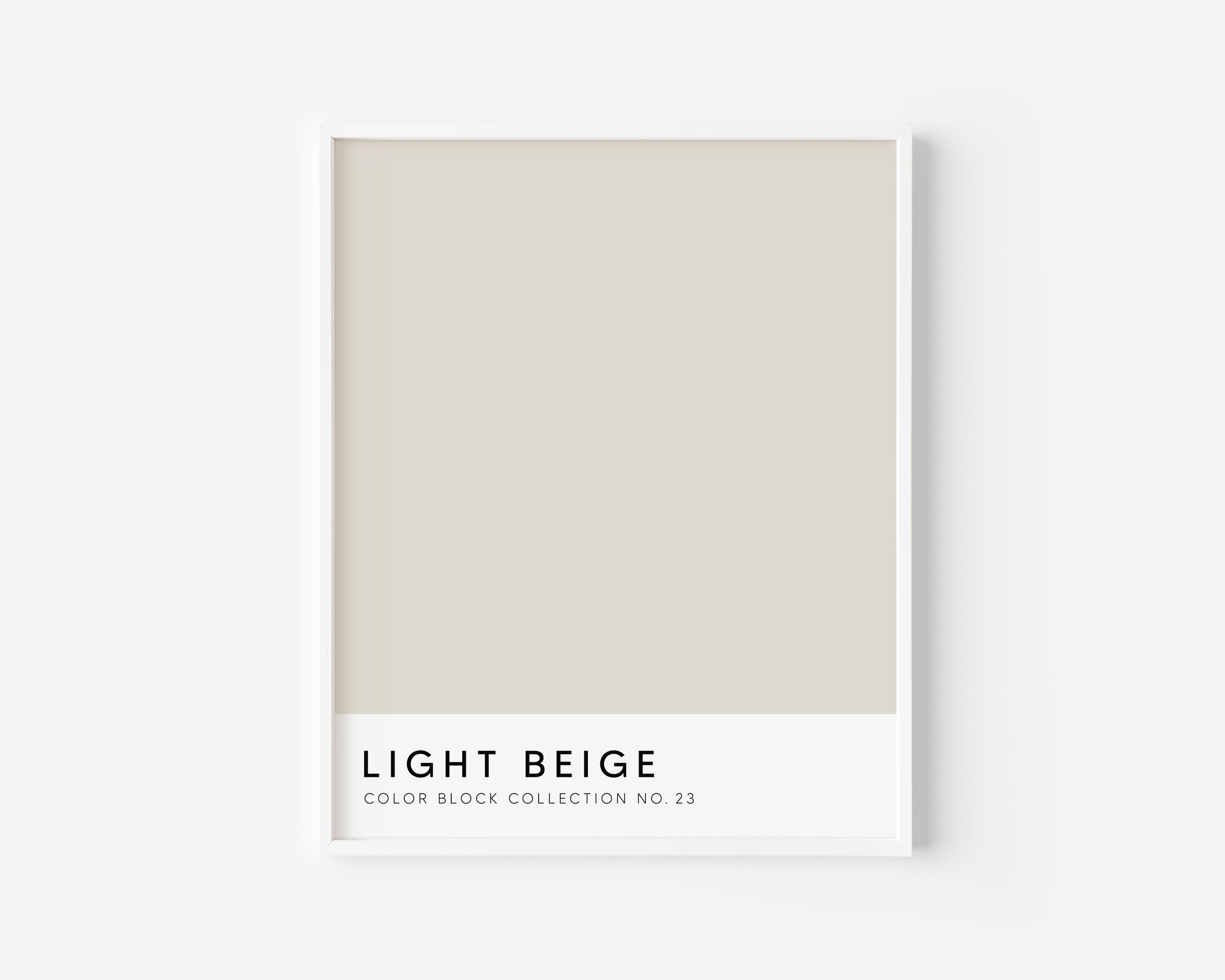 Modern Wall Art | Color Block Prints | Minimal Print Set of 6 - Etsy