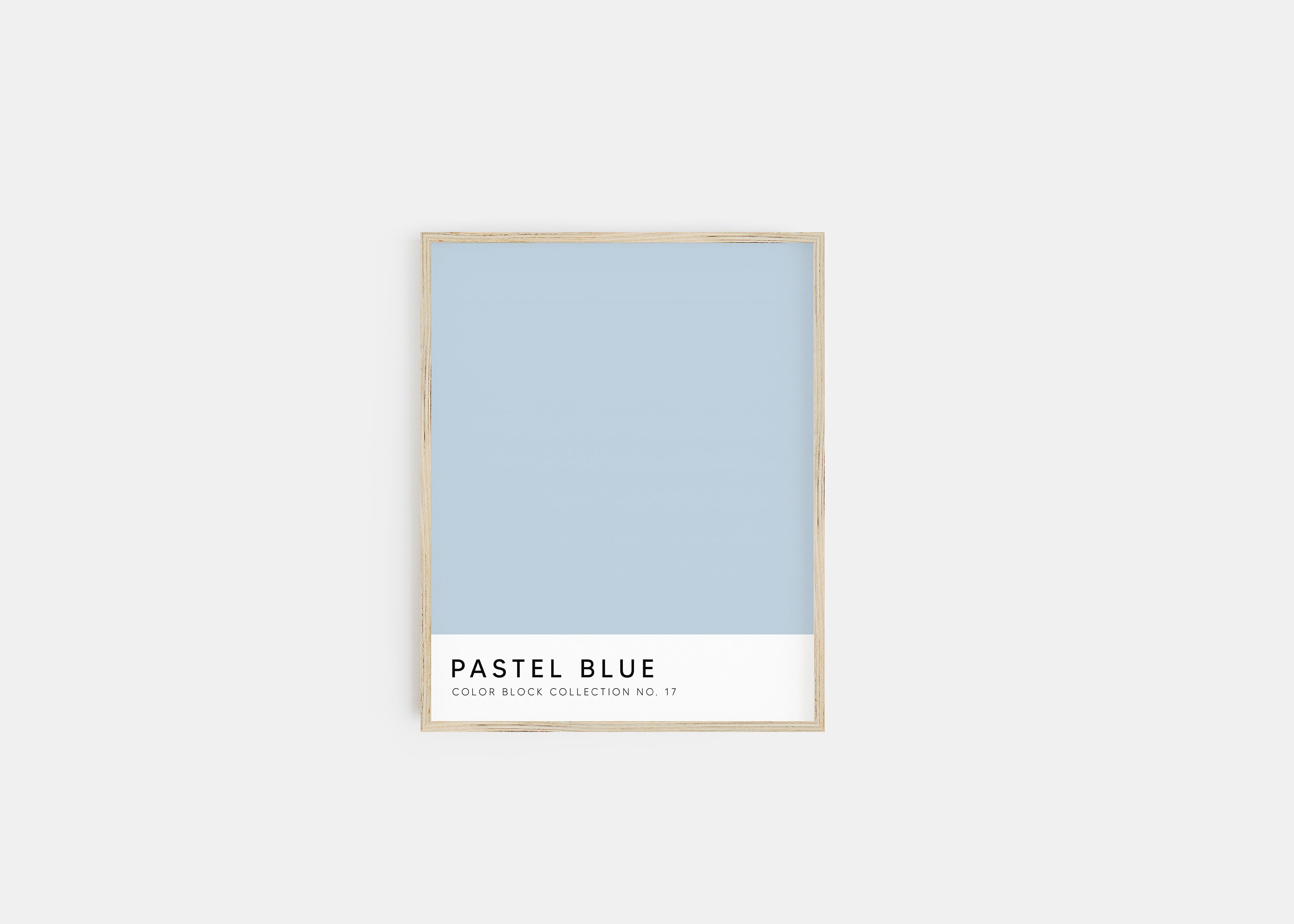 Color Block Print Set Pastel Room Decor Sage Green Decor - Etsy