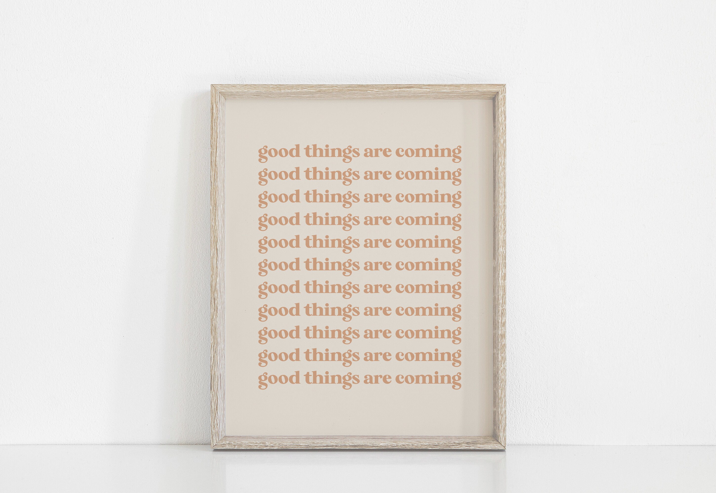 Good Things Are Coming Print Hippie Decor Boho Art Print - Etsy