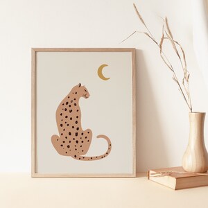 Boho Tiger Print | Boho Art Print - Etsy