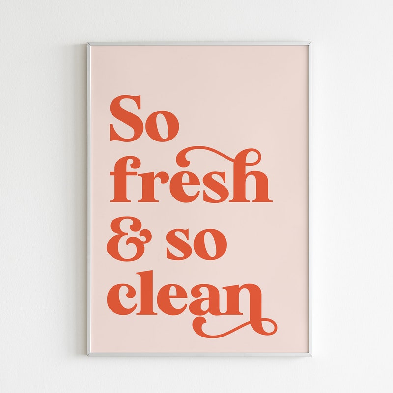So Fresh so Clean - Etsy