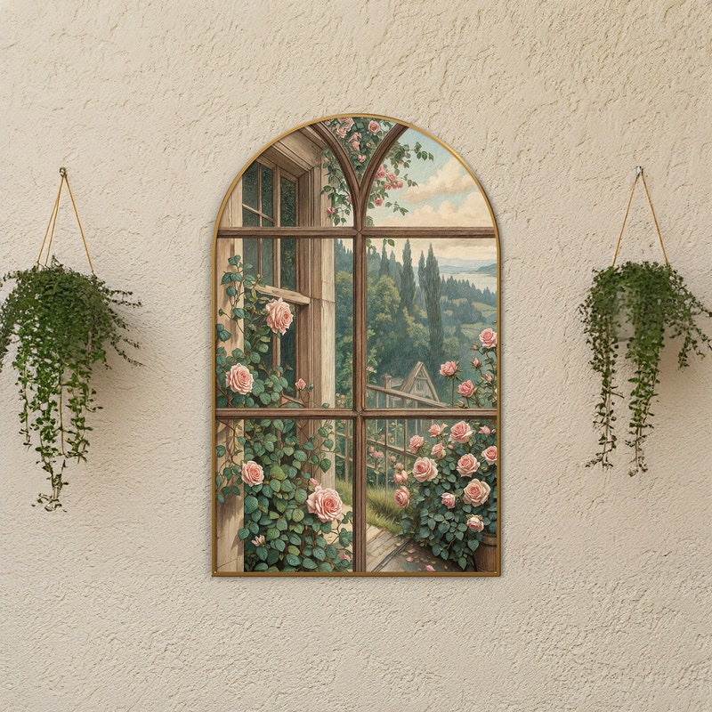 Window Frame Wall Decor - Etsy