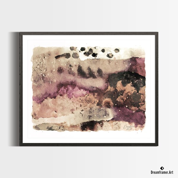 Warm Color Wall Art - Etsy