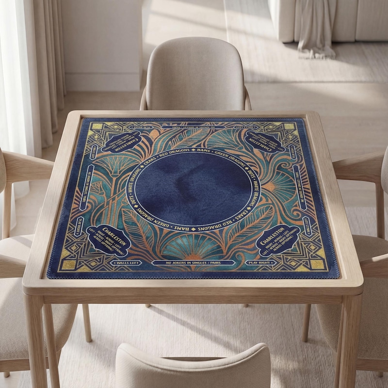 Luxury Mahjong Tiles Set - Etsy UK
