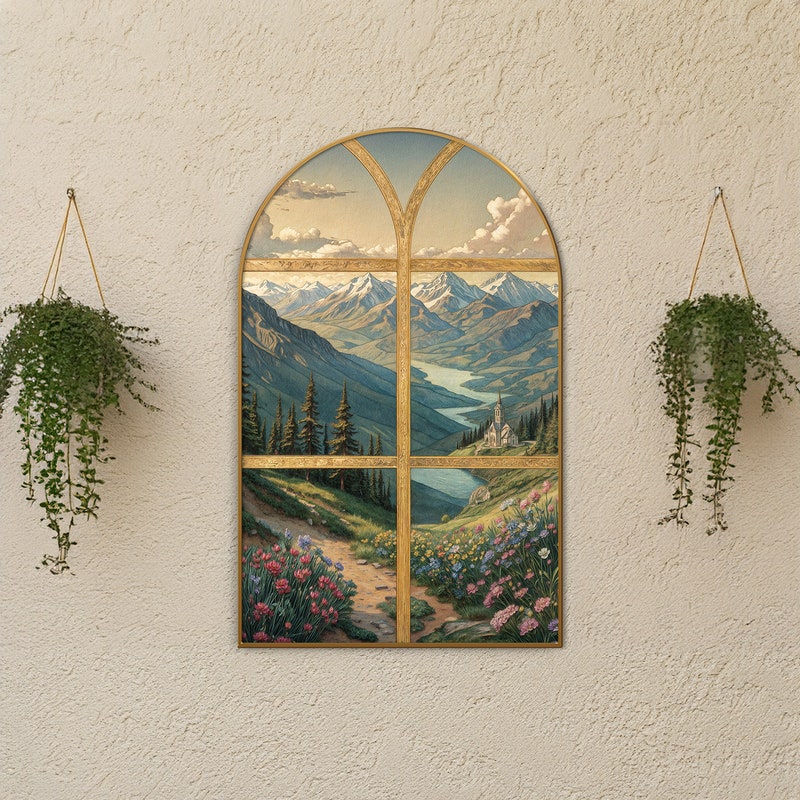 Arched Wall Decor - Etsy