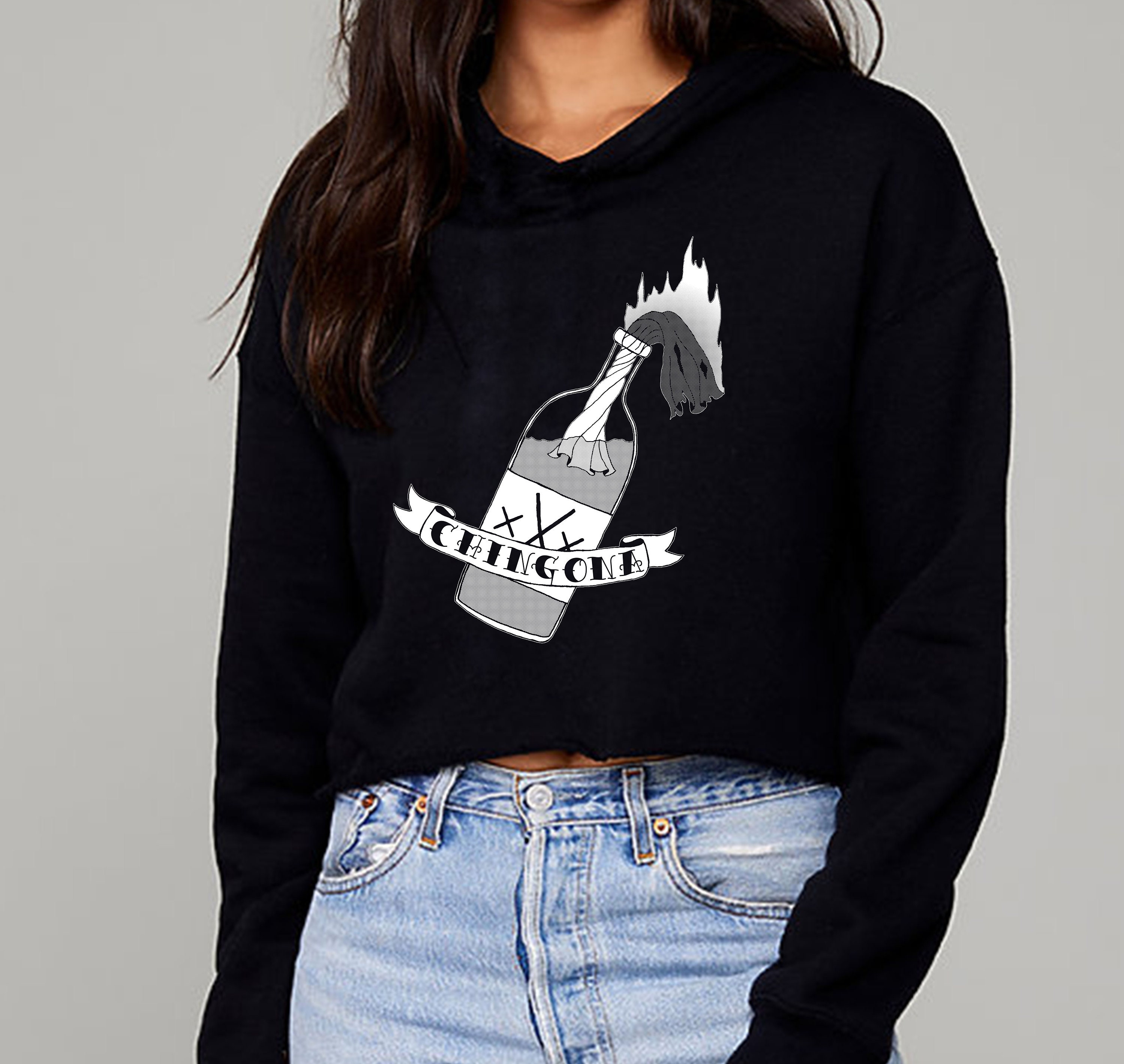 Chingona Molotov Traditional Tattoo Style - Etsy