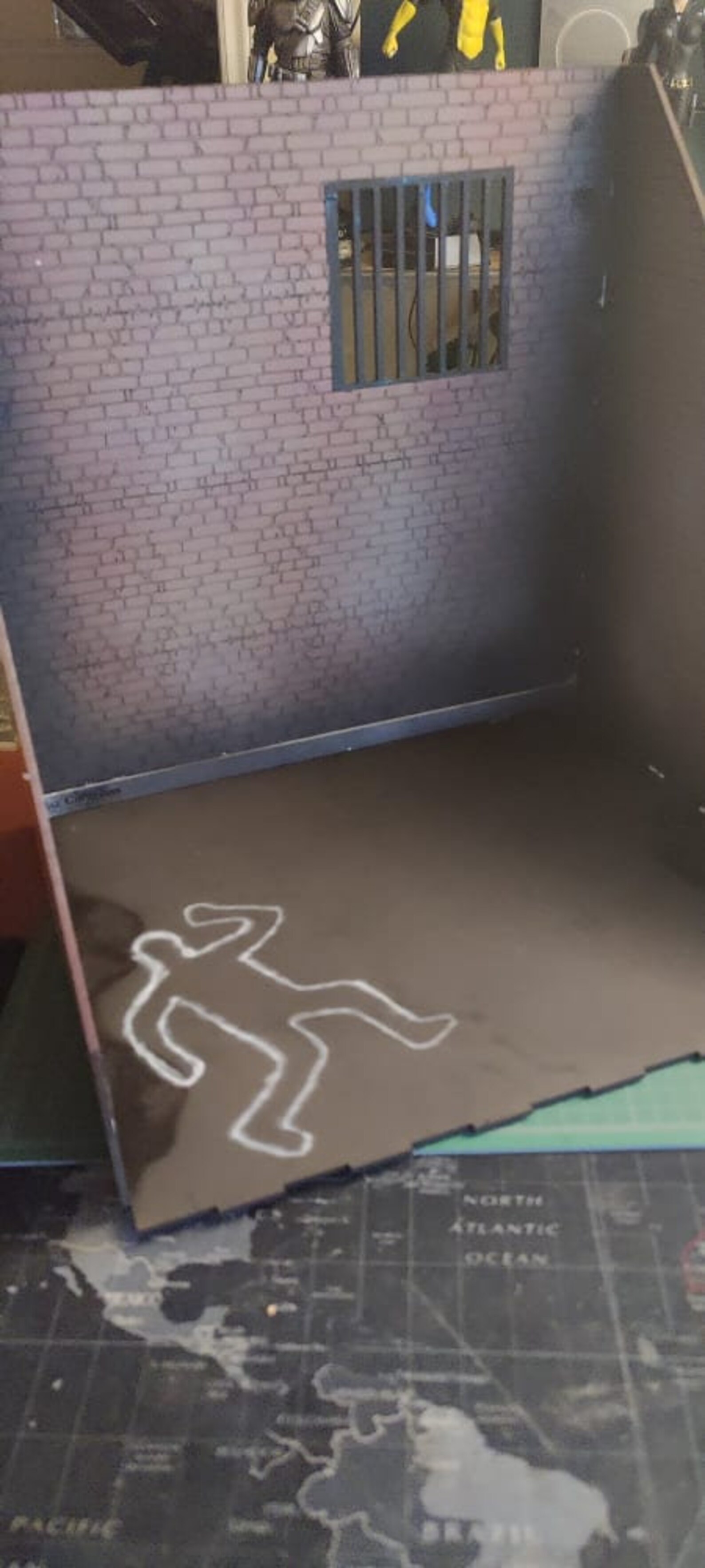 Jail Cell/arkham Gate Diorama Hot Toys 1/6 Scale Ikea Detolf - Etsy Canada