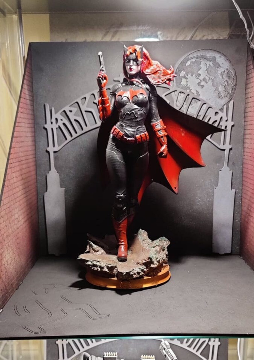 Jail Cell/arkham Gate Diorama Hot Toys 1/6 Scale Ikea Detolf - Etsy