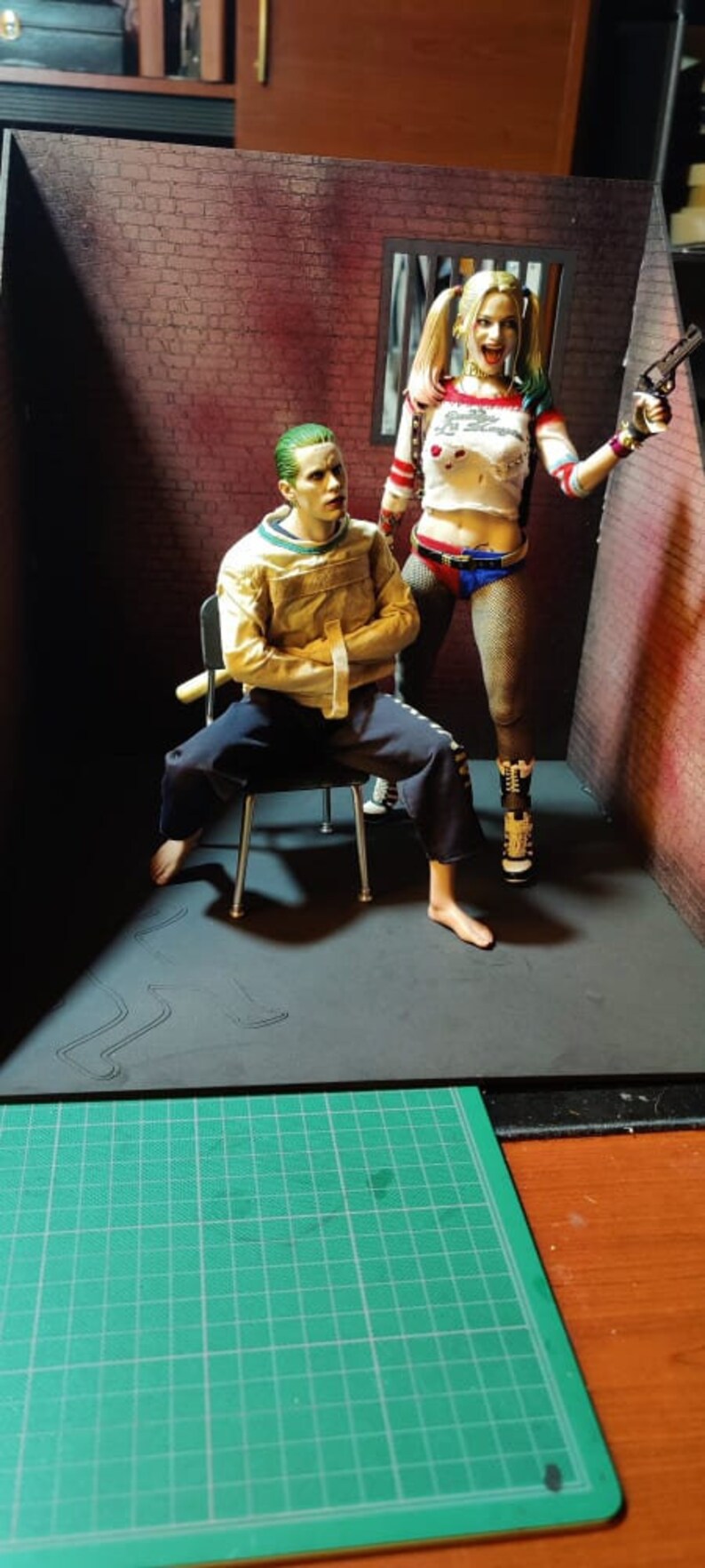 Jail Cell/arkham Gate Diorama Hot Toys 1/6 Scale Ikea Detolf - Etsy Canada