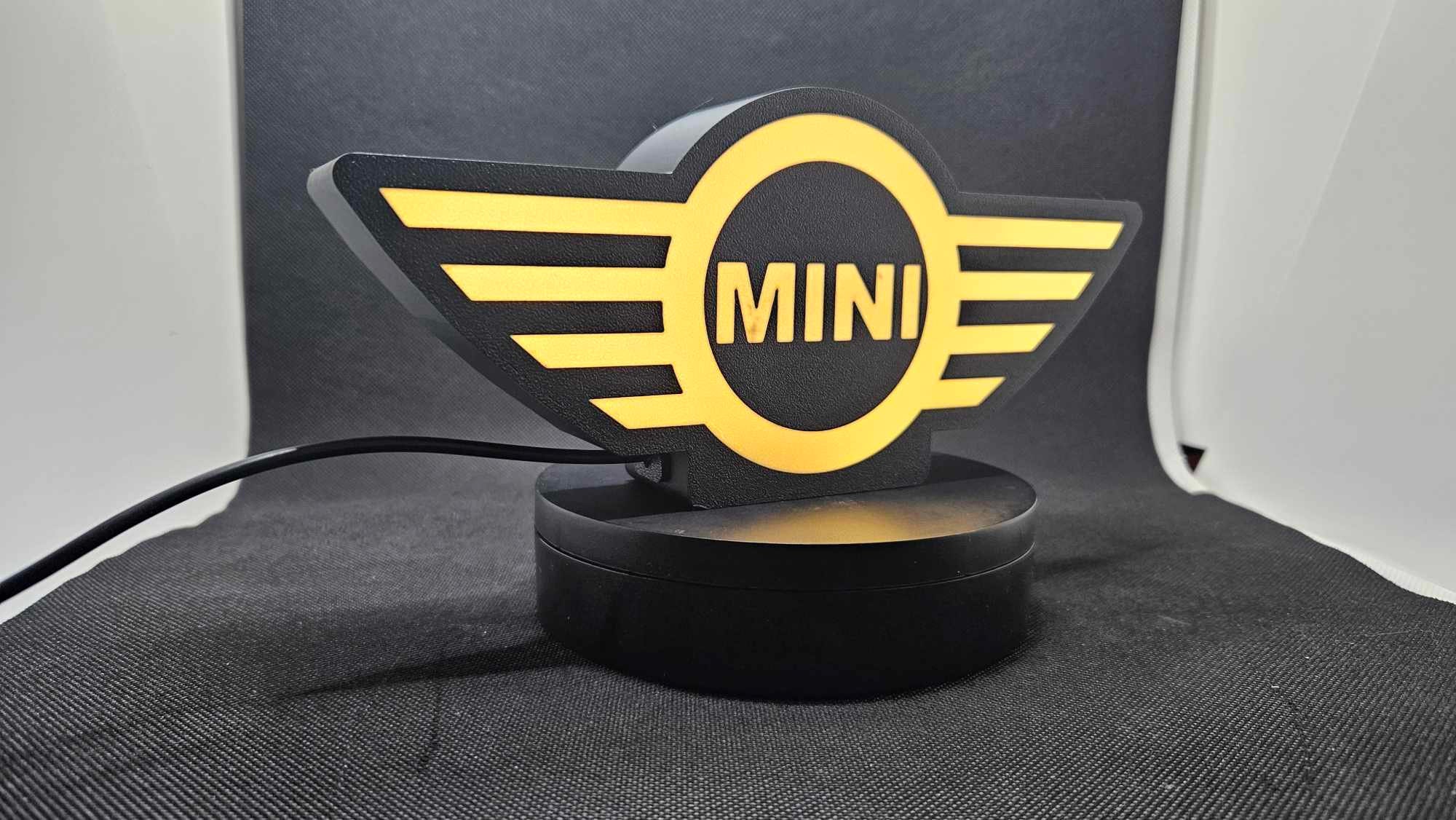 Mini Cooper Logo Illuminated Box (lightbox) - Etsy
