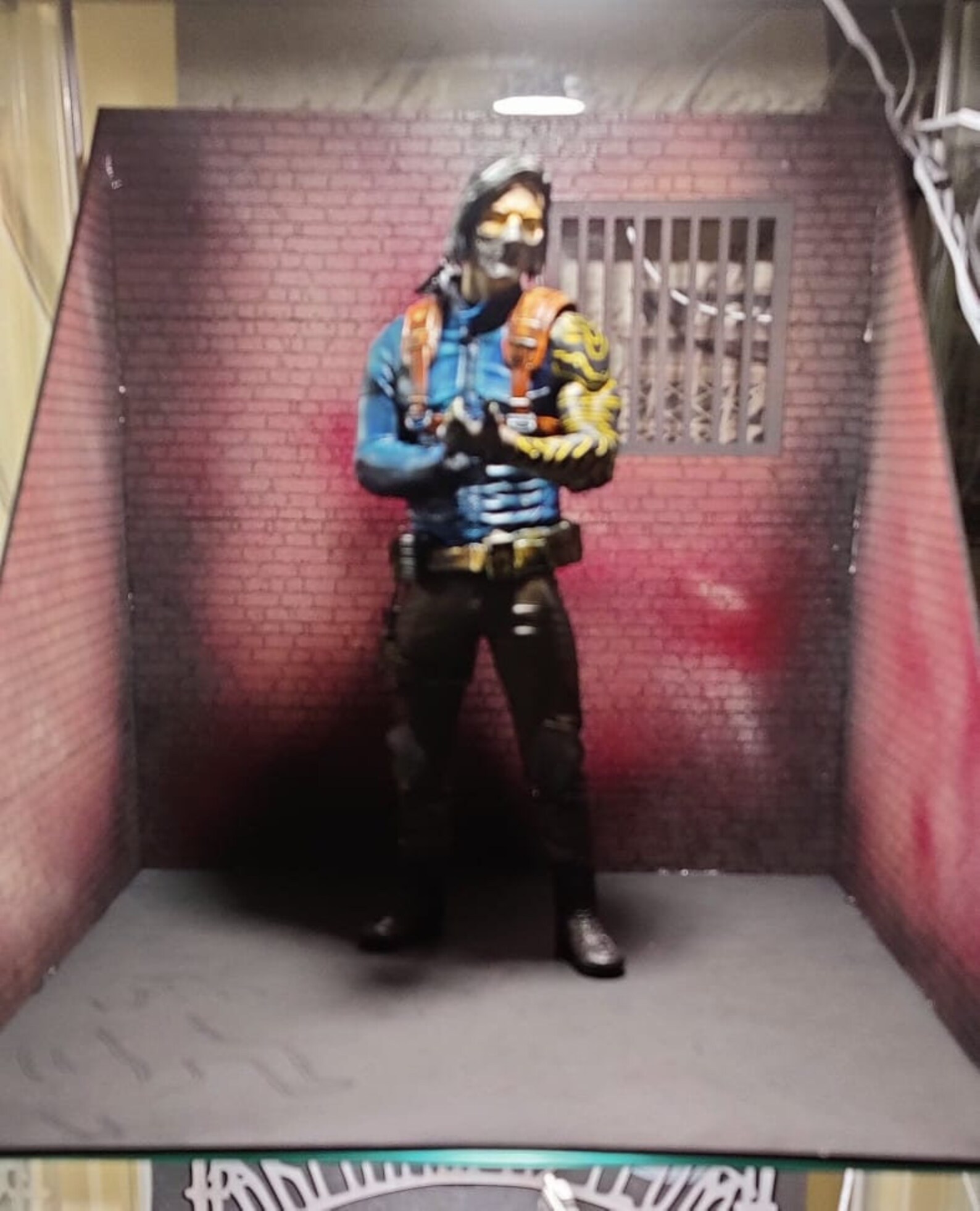 Jail Cell/arkham Gate Diorama Hot Toys 1/6 Scale Ikea Detolf - Etsy Canada