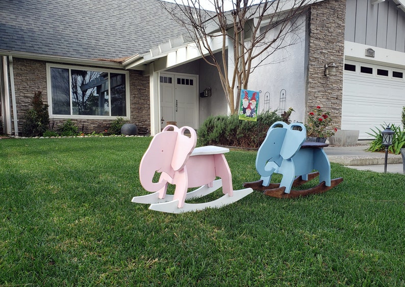 Rocking Elephant - Etsy