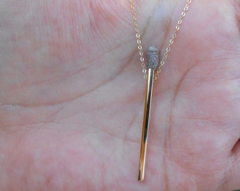 Gold Matchstick - Etsy