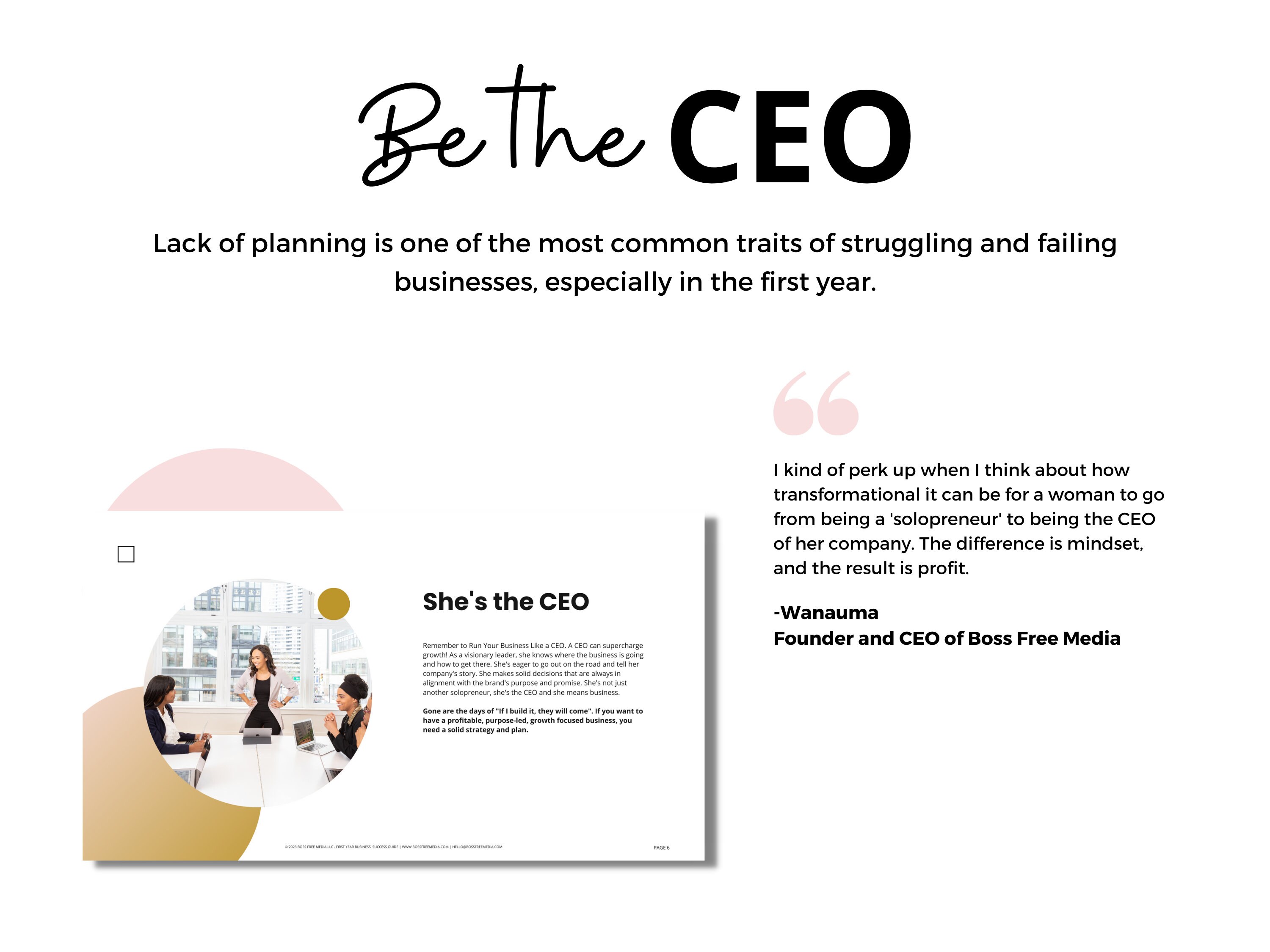 First Year Business Success Guide for Women Entrepreneurs - Etsy