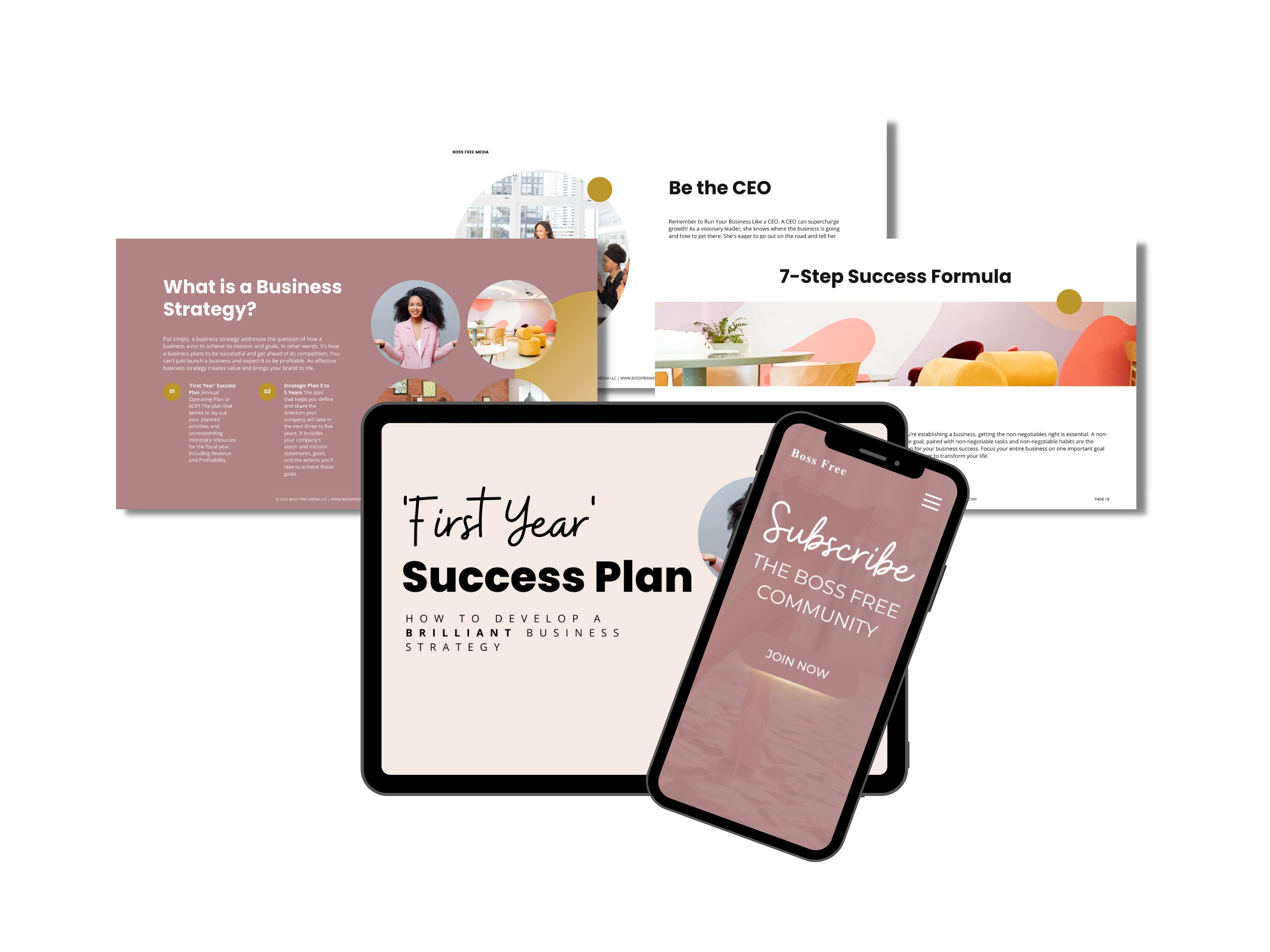 First Year Business Success Guide for Women Entrepreneurs - Etsy