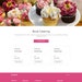 Wix Website Template for Cake Premium Wix Website Template - Etsy