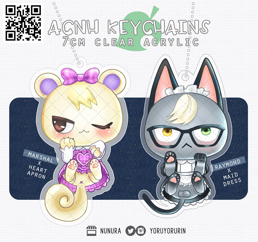 ACNH Raymond Marshal Animal Crossing Acrylic Keychains Cute - Etsy ...