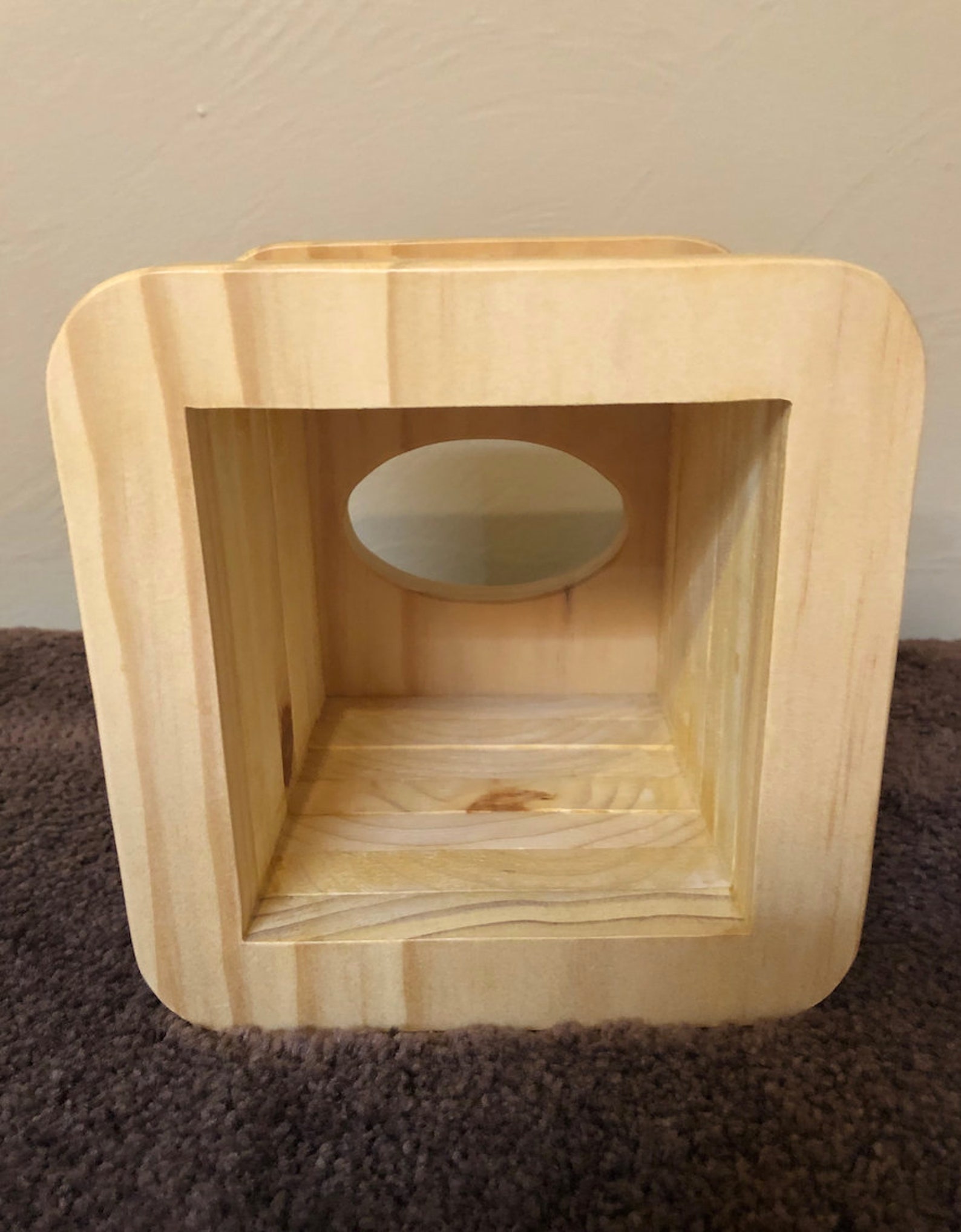 Wooden Square Kleenex Box Cover kleenexes Not Included - Etsy