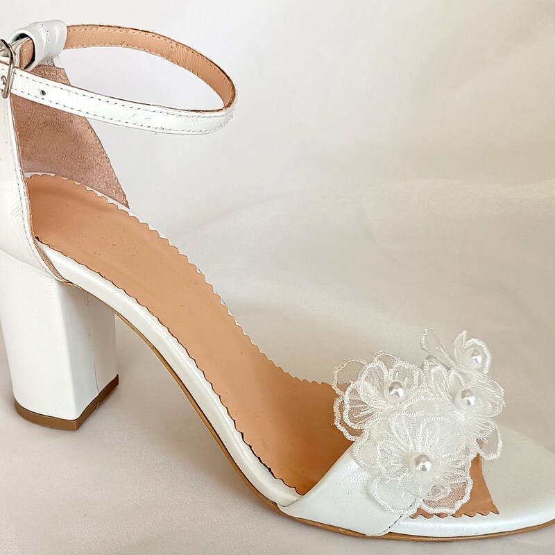 Floral Block Heels - Etsy