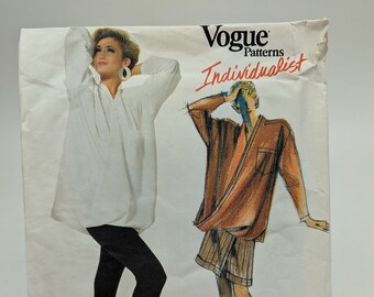 Uncut Rare Vogue Issey Miyake Designer Original Pattern 1859 Origami ...