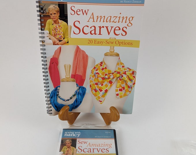 Set Spiral Book (BK2709) and Sealed DVD (SN2709) Sewing With Nancy Sew ...