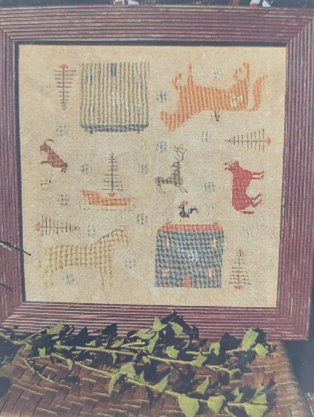 Notforgotten Farm Samplers Christmas Farm by Lori Brechlin 2010 Cross ...