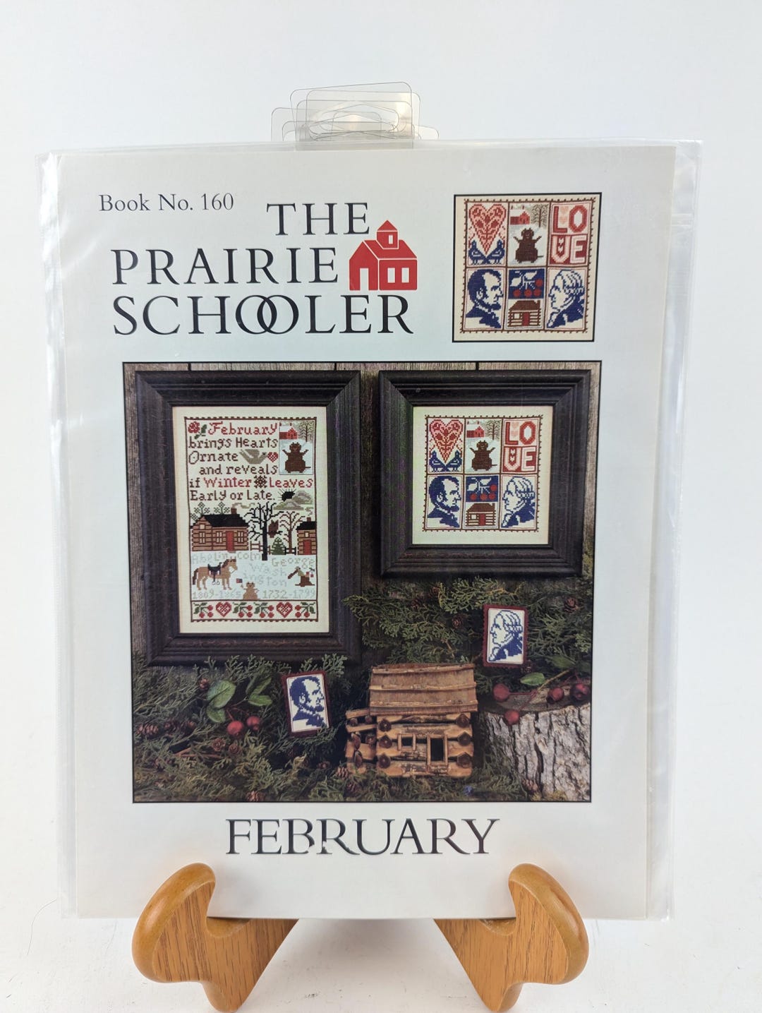 The Prairie Schooler Book No 160 February Cross Stitch Pattern by ...