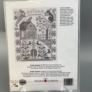 The Prairie Schooler Book No 50 Prairie Seasons Cross Stitch Pattern by ...