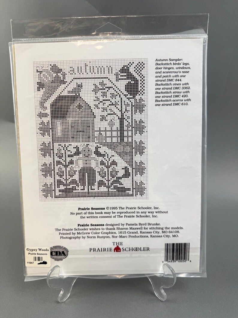 The Prairie Schooler Book No 50 Prairie Seasons Cross Stitch Pattern by ...