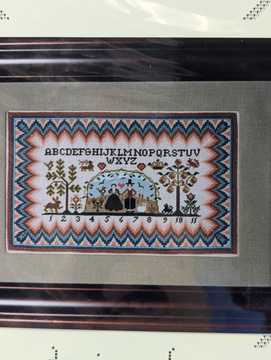 The Sampler Company Designs by Brenda Keyes Puritan Sampler Stitch ...