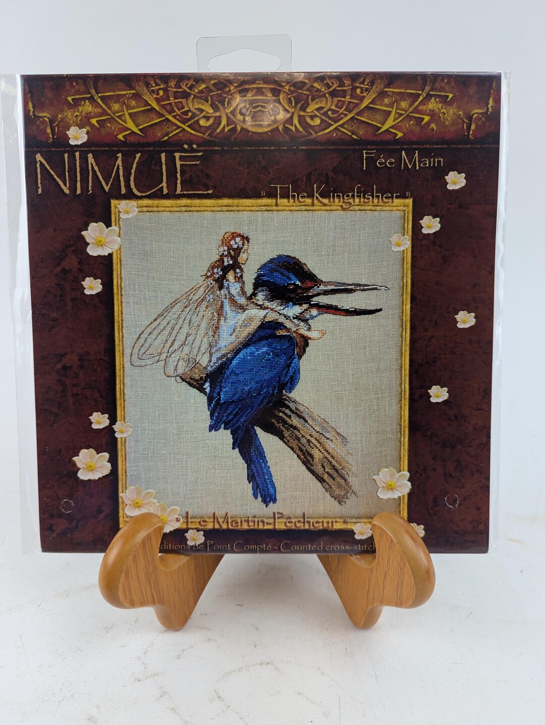 Nimue Fee Main Cross Stitch Pattern Le Martin Pecheur the Kingfisher 64 ...