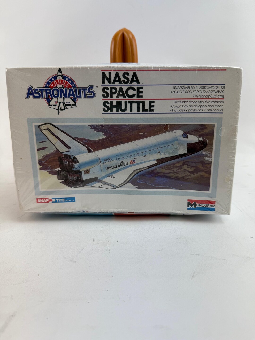 1986 NASA Space Shuttle Model Kit (#5905-0100) New Sealed: Monogram ...