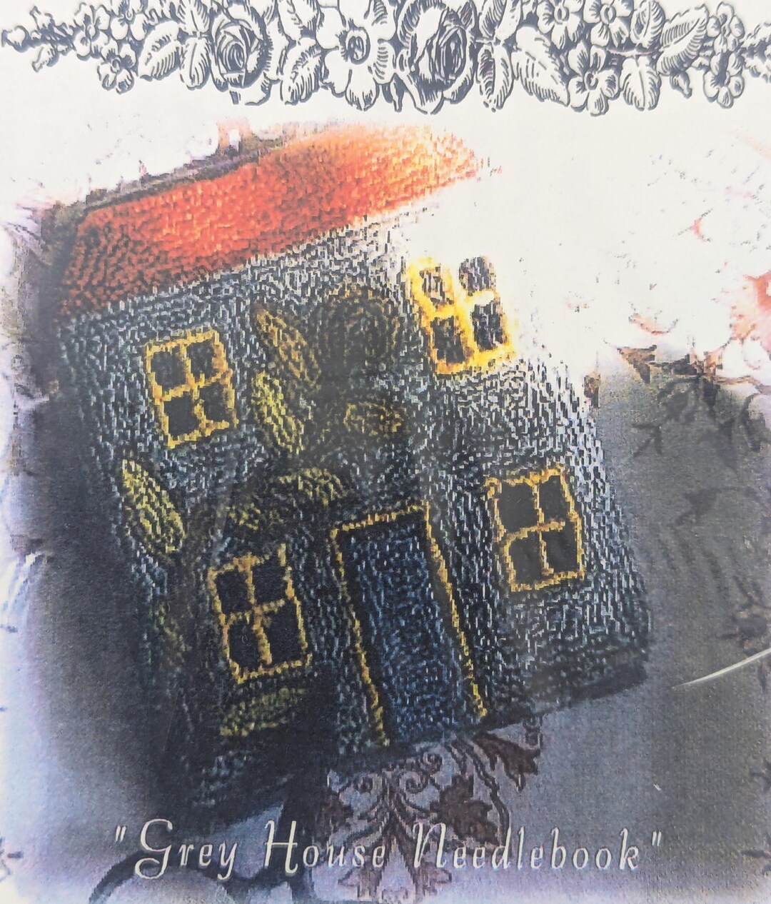Notforgotten Farm Grey House Needlebook by Lori Brechlin 2011 Punch ...