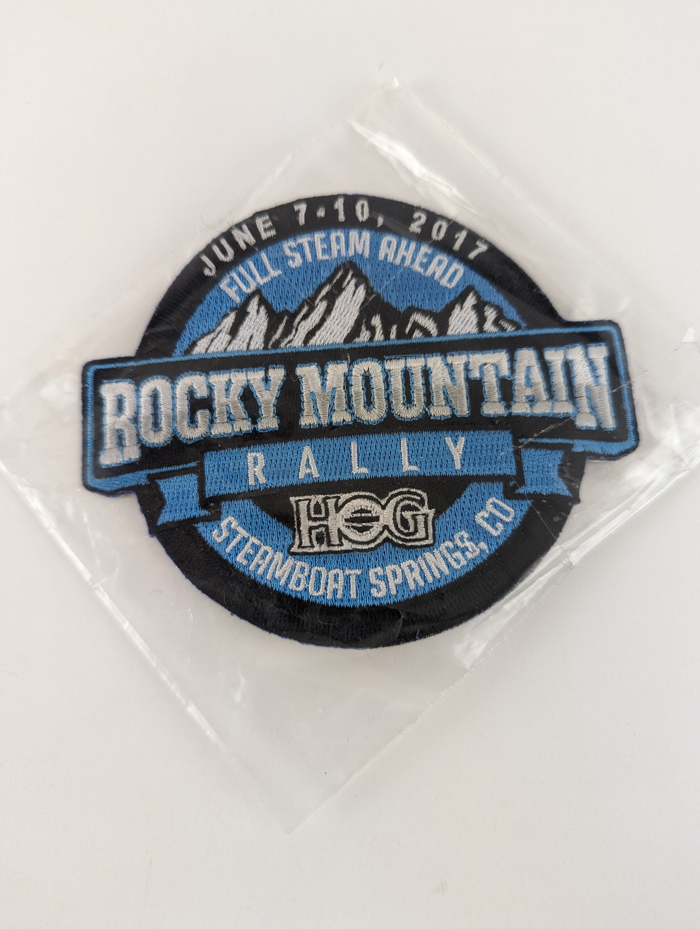 Lot of 3 Harley Davidson Patches Sheridan WY 2015 Rally 2018 Black ...