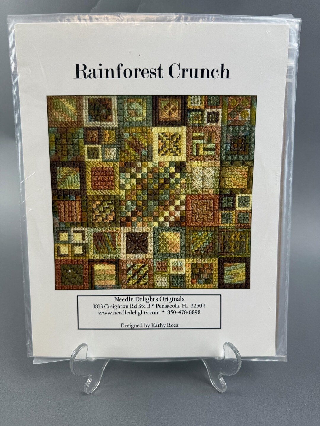 Rainforest Crunch From Needle Delights Originals Designed by Kathy Rees ...