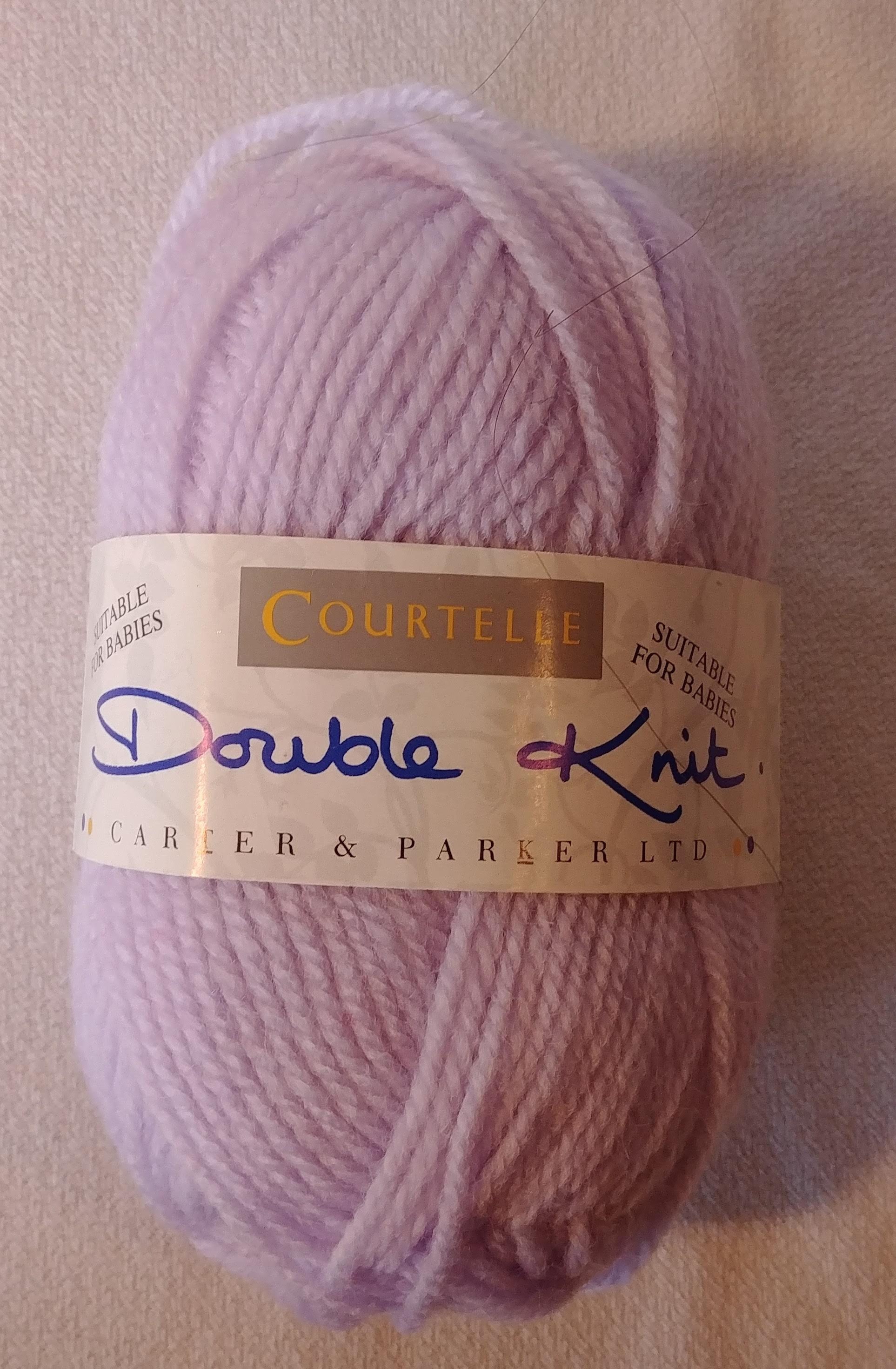 New Old Stock Lot of 4 Courtelle Double Knit Suitable for Babies Yarn ...