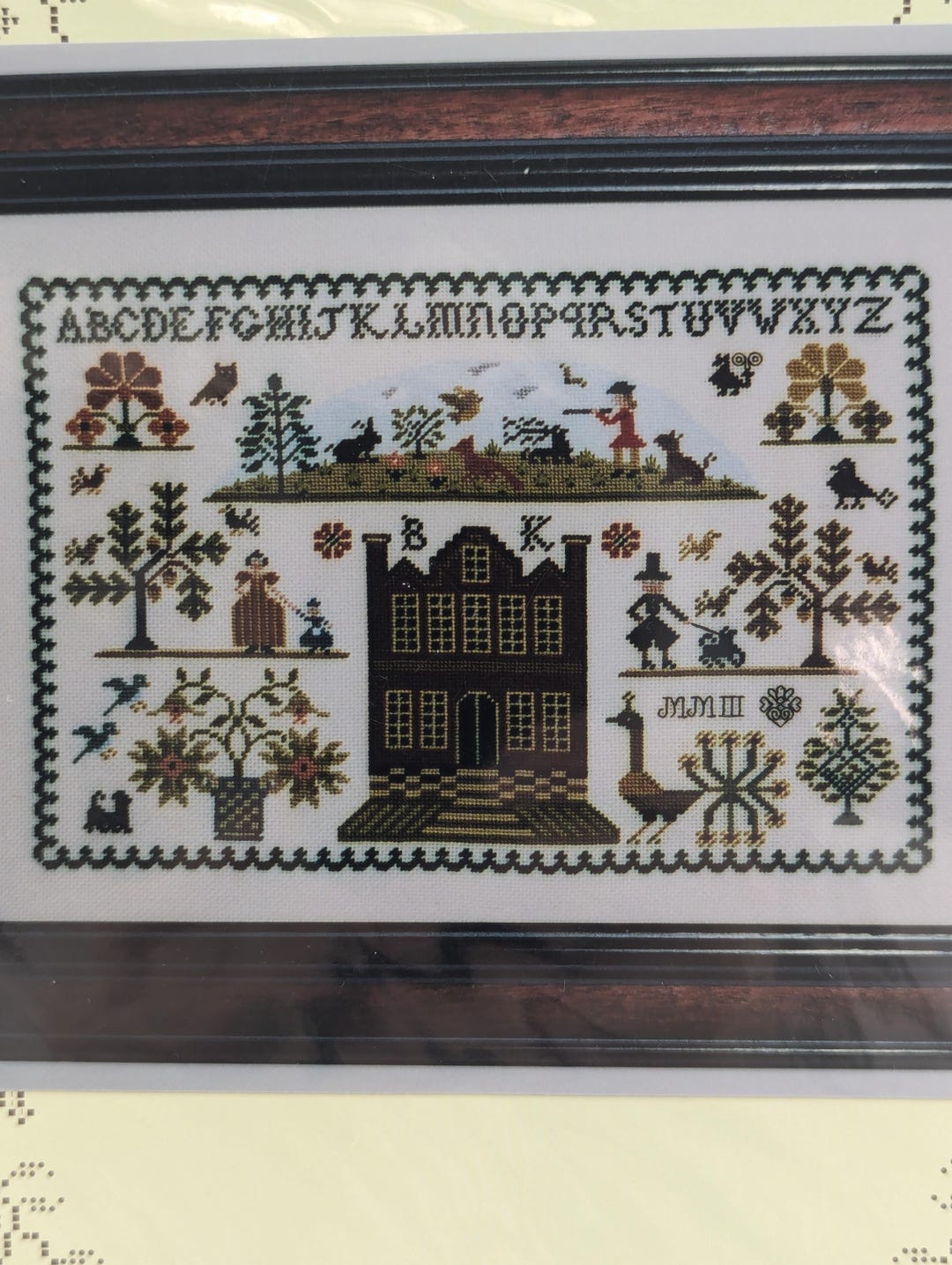 The Sampler Company Designs by Brenda Keyes the Huntsman Sampler Design ...