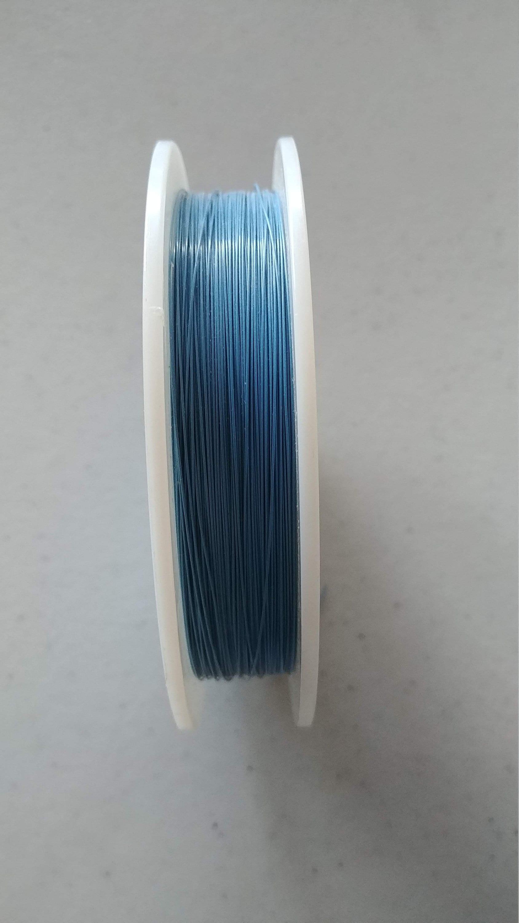 Artistic Wire Ltd. Full 1/4 Spool Powder Blue Part Number Illegible 28 ...