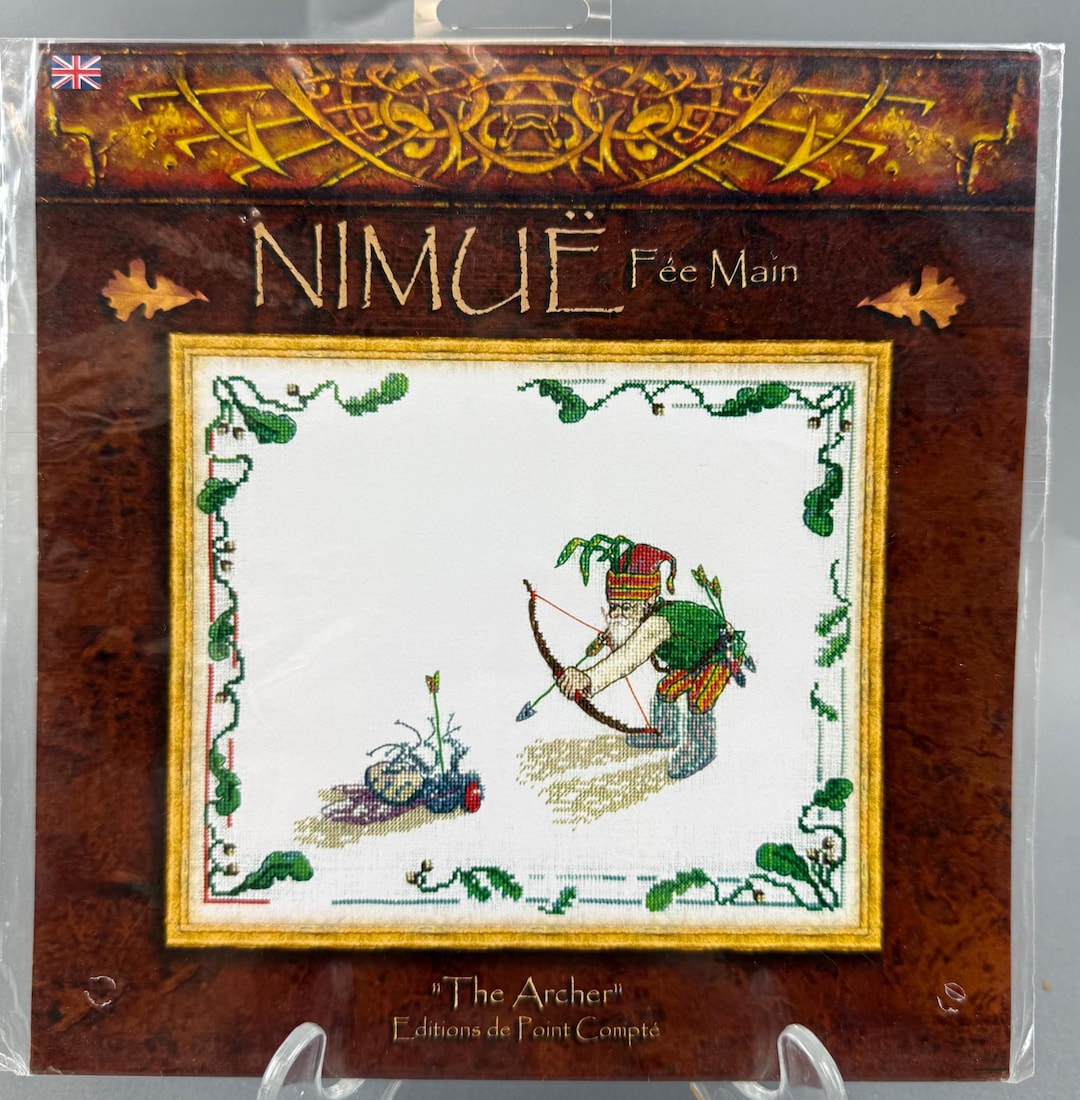 Nimue Fee Main Cross Stitch Pattern the Archer 1-A001 G-K 32 Count ...