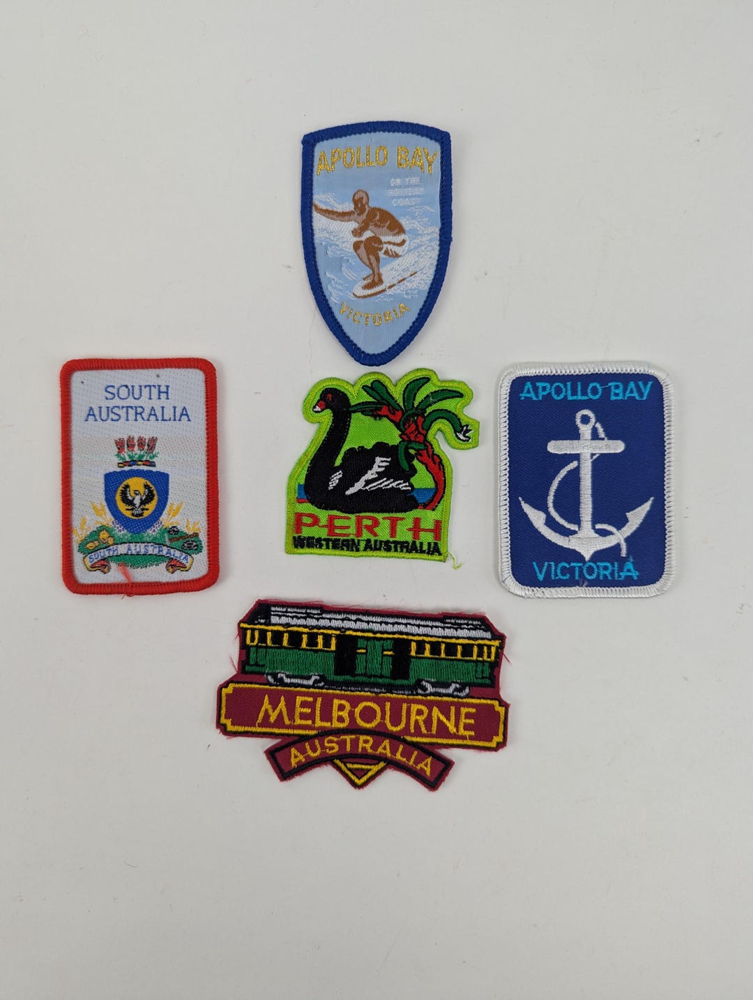 Lot of 5 Patches From Australia See Description for Details (Z) - Etsy