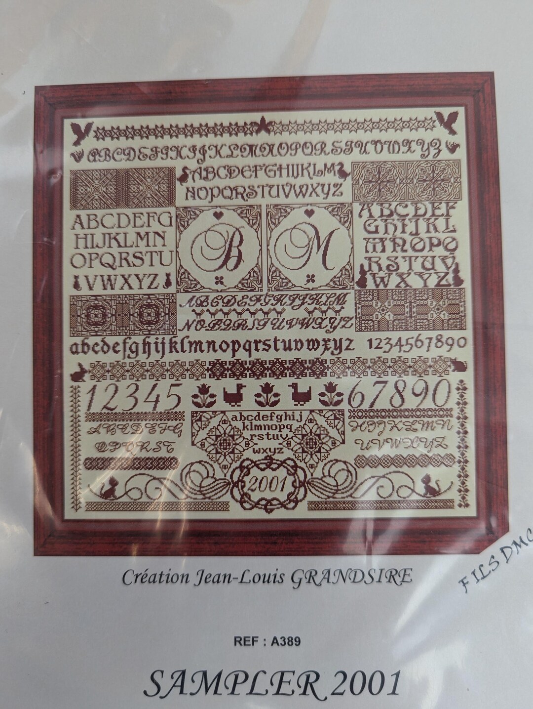 Anagram Diffusion Sampler 2001 Pattern Jean Louis Grandsire Ref A389 Y ...