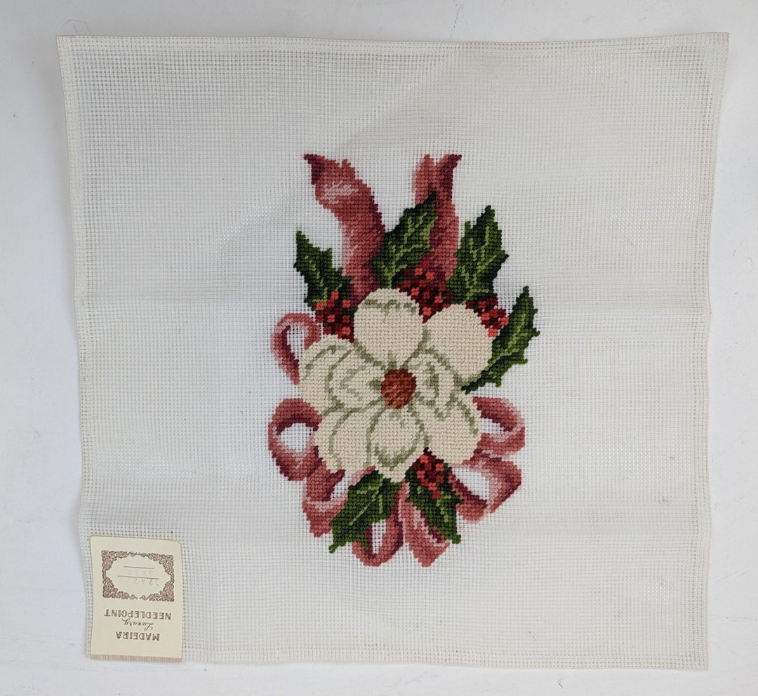 NOS Vintage Preworked 1242 Madeira Luxury Needlepoint Al Weiss - Etsy
