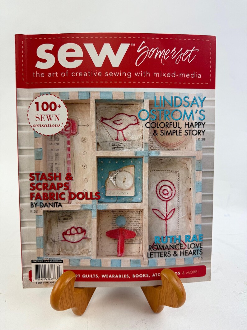 Book/magazine - Sew Somerset the Art of Creative Sewing With Mixed ...
