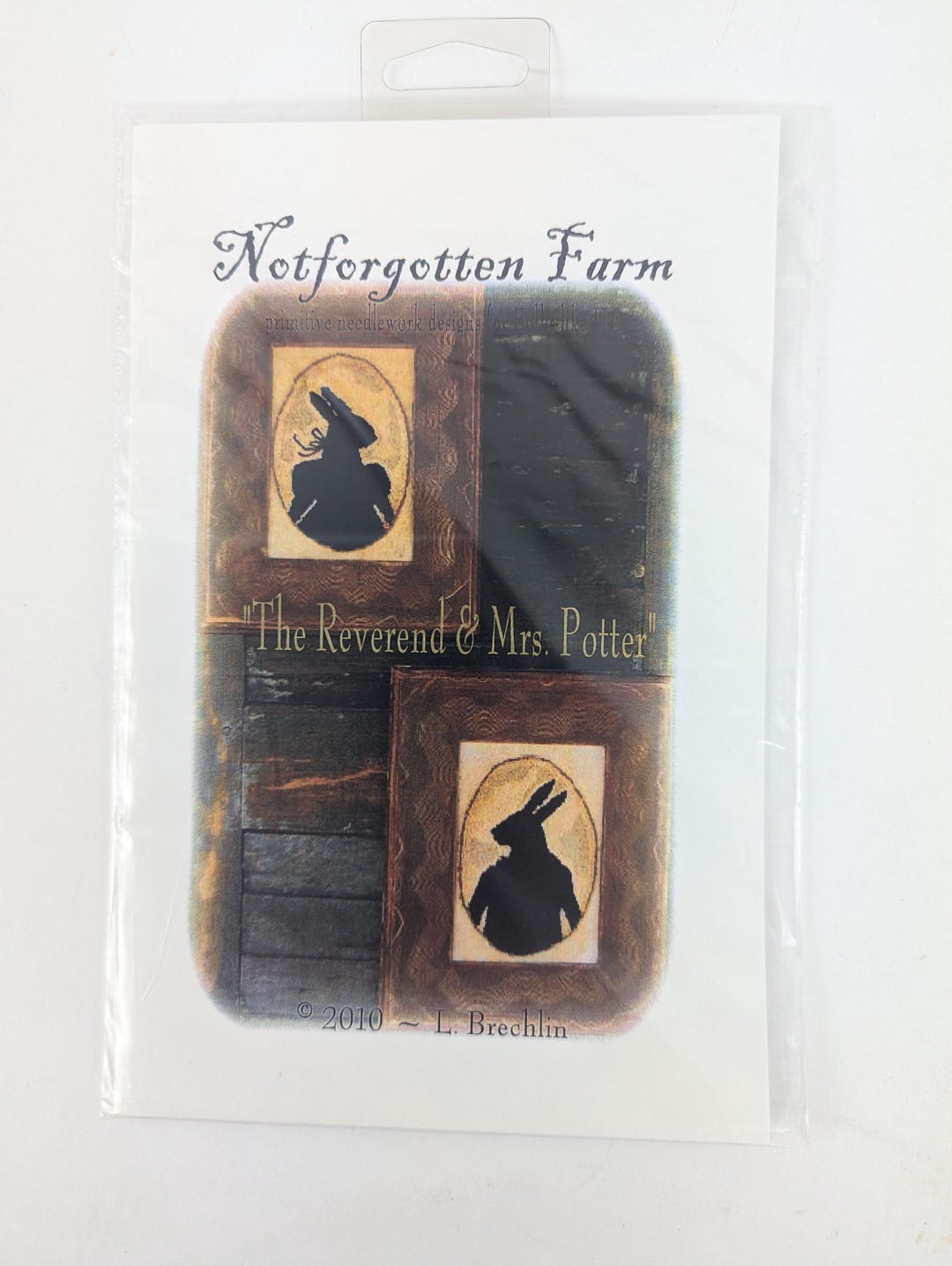 Notforgotten Farm the Reverend & Mrs Potter 2010 Punch Needle Pattern ...