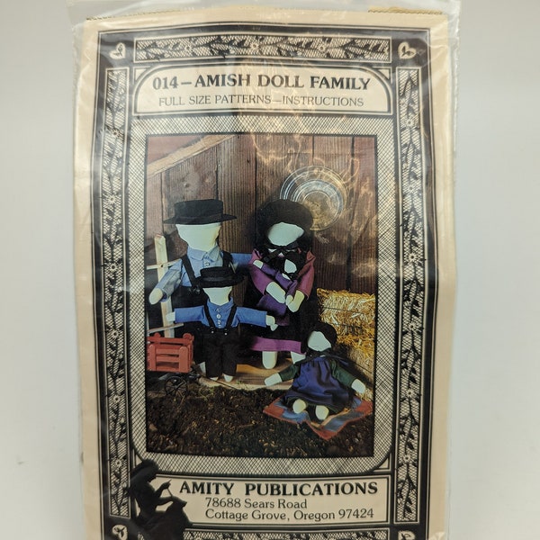 Amish Doll Pattern - Etsy