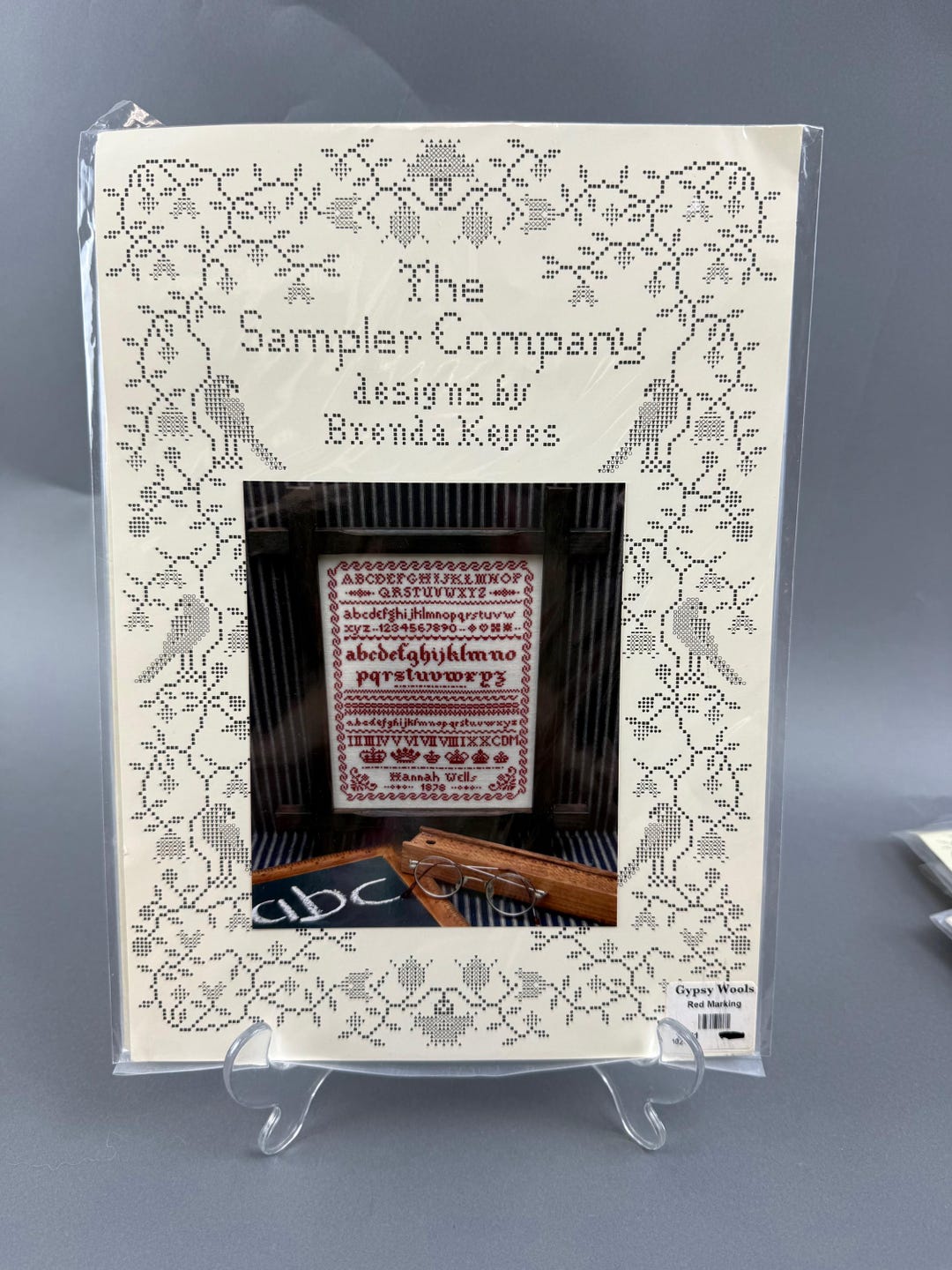 The Sampler Company Designs by Brenda Keyes Red Marking Stitch Count ...
