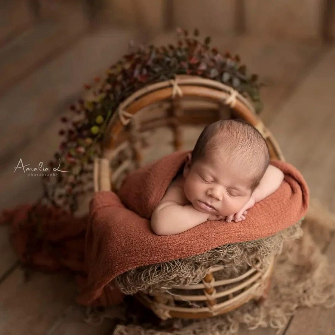 Rattan Basket, Rattan Furniture,props, Handmade Rattan Baby Props ...