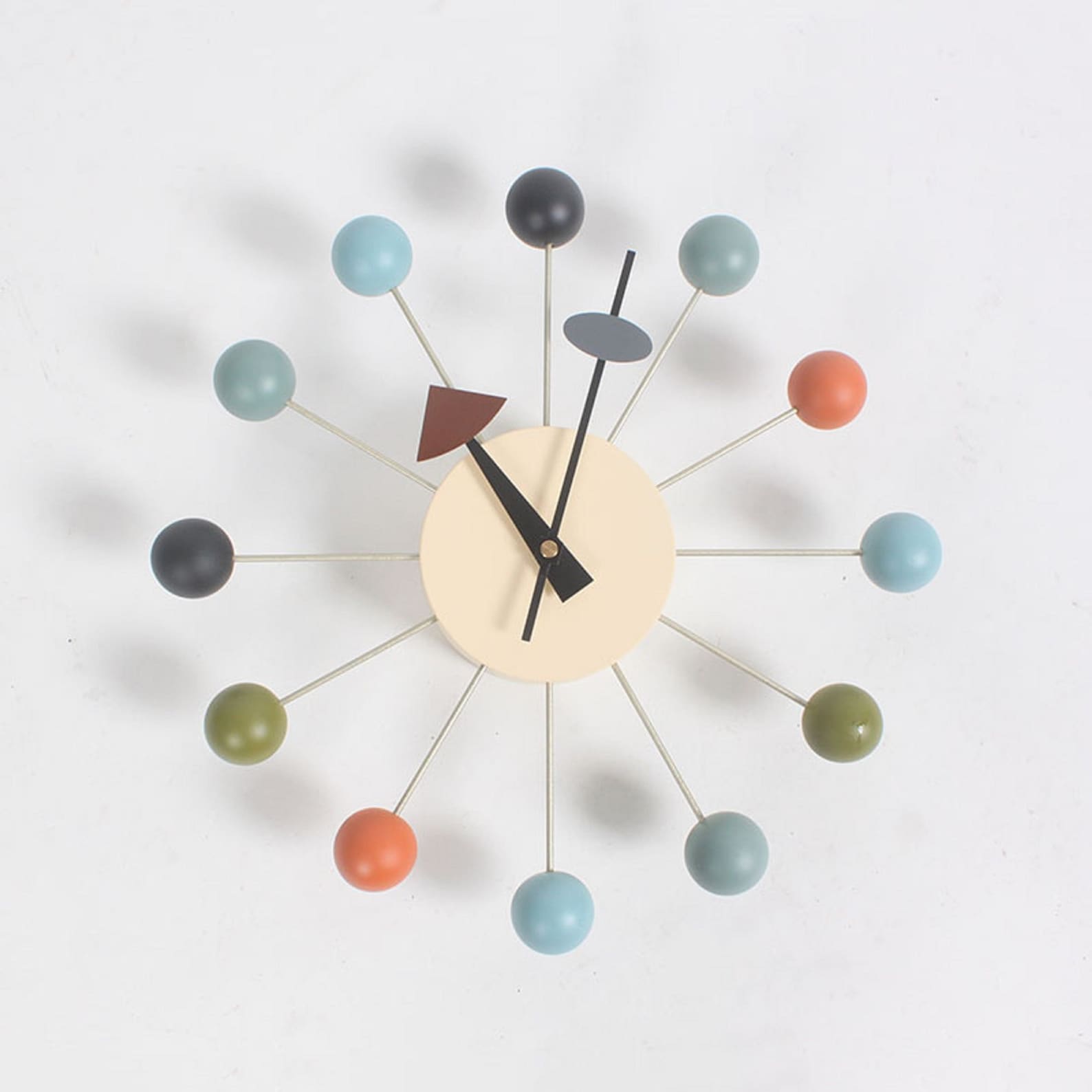 Wall Clock,candy Clock,wood Wall Clock,battery Operated With Silent ...