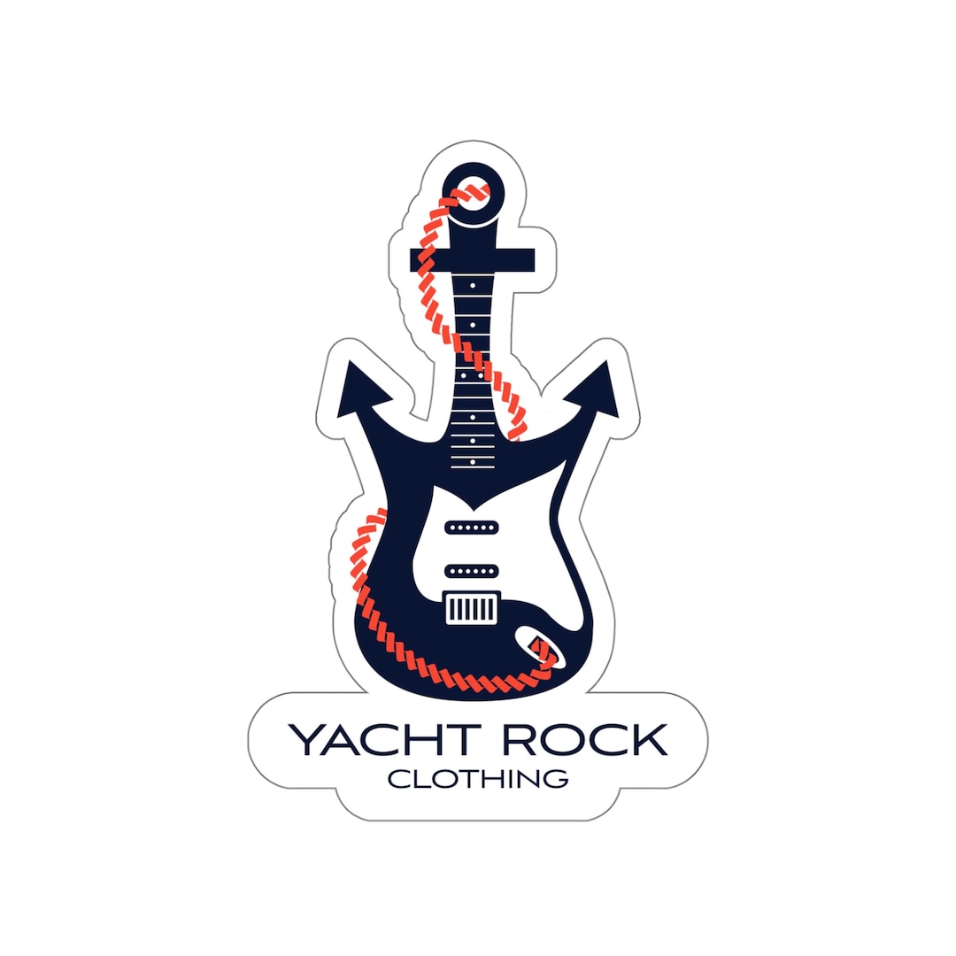 Yacht Rock Clothing Logo Sticker - Etsy